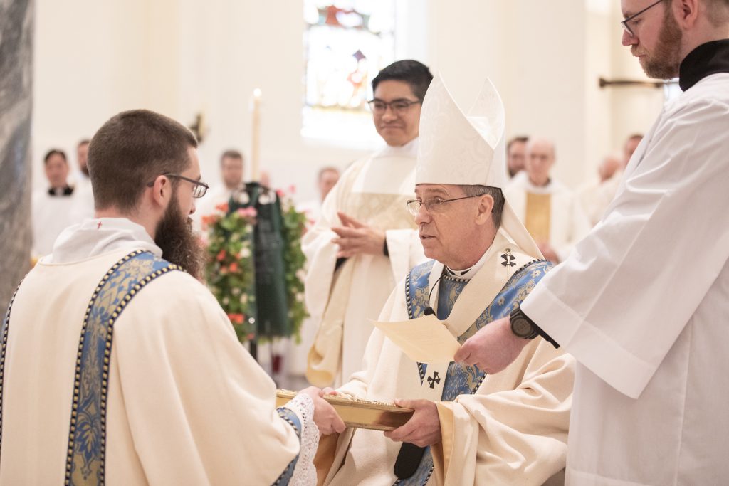 Bobby Vogel Ordination as Transitional Deacon - CCJC