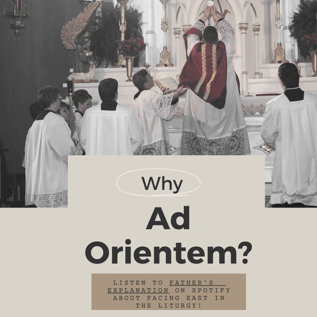 What is Ad Orientem//Catholic Mass - CCJC