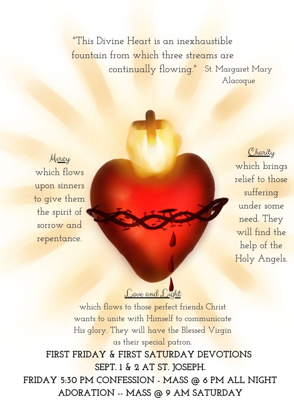Join Us as we Honor the Sacred & Immaculate Hearts! - CCJC