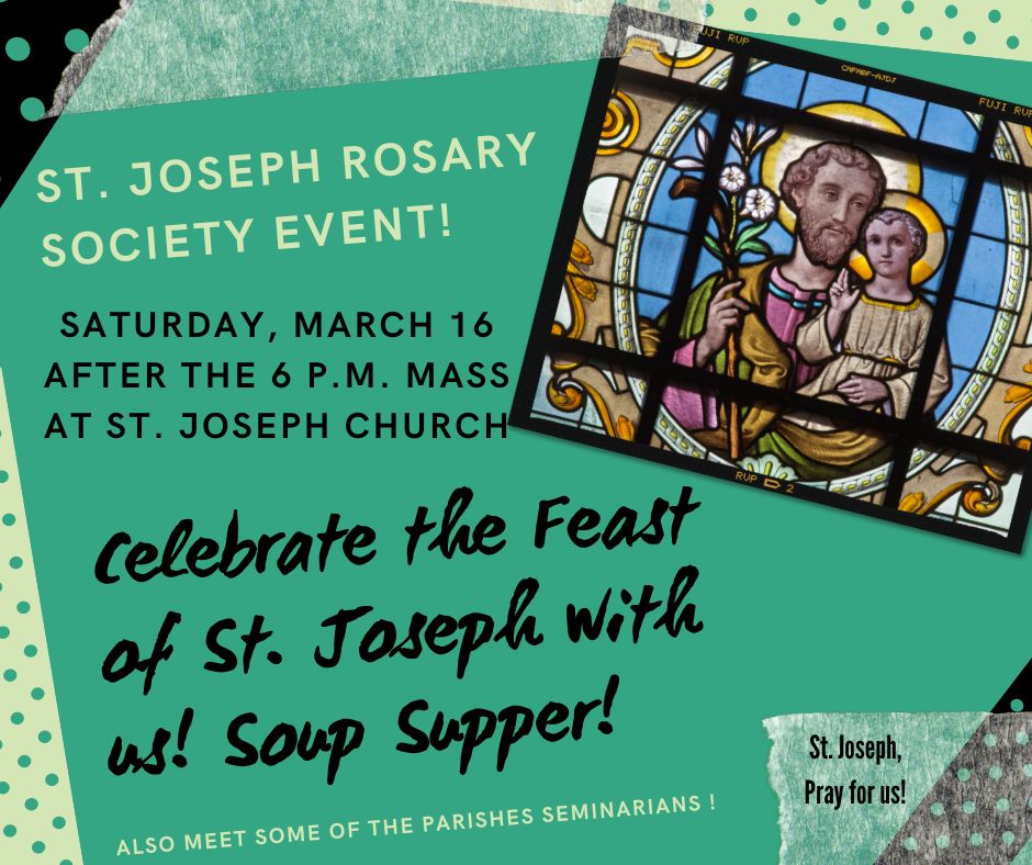 St. Joseph Rosary Society Event! - CCJC