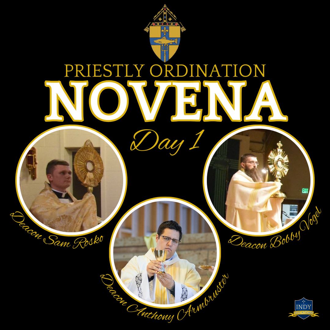 Novena for Priestly Ordination: Day One - CCJC